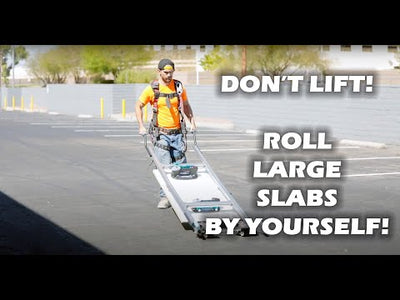 Raizi TileGo™ Large Format Tile Installation Dolly with Grabo Pro