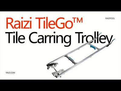 Raizi TileGo™ Large Format Tile Installation Dolly with Grabo Pro