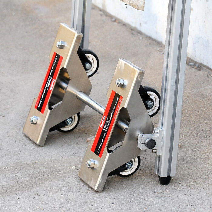 Raizi TileGo™ Large Format Tile Installation Dolly with Grabo Pro