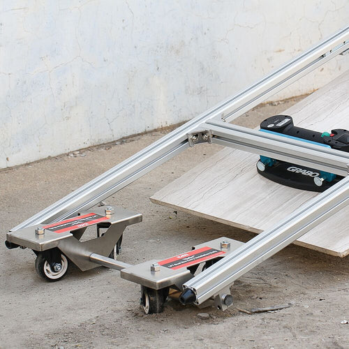 Raizi TileGo™ Large Format Tile Installation Dolly with Grabo Pro