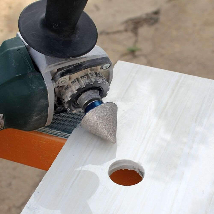 Raizi Diamond Beveled Countersink Chamfer Bit For Porcelain Ceramic Ti